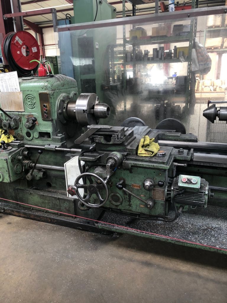 Modification et retrofit de machine : Tour parallèle de 9 mètres de ...